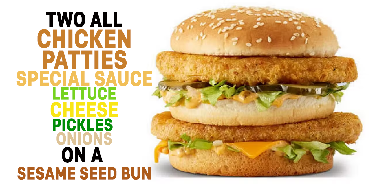 Hello, Buffalo Chicken Big Mac! – Bounded by Buns